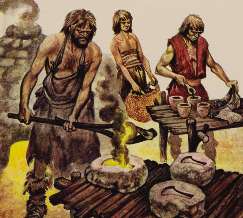 The Iron Age by Peter Jackson: Premium art reproduction
