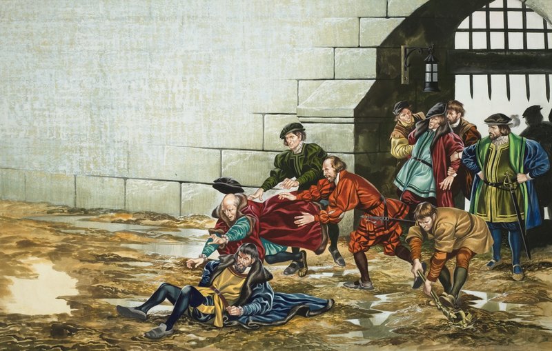 Der Sergeant at Arms von Ron Embleton: Kunstdruck kaufen