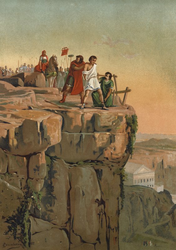 Execution of the Roman Magician Lucius Pituanius