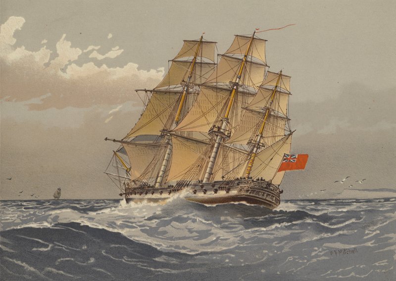 Frigate Sailing Ship